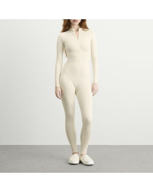 The North Face X Skims Refina Bodysuit in Natural | Lyst UK