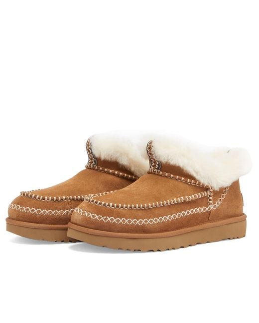 UGG Classic Ultra Mini Alpine in Brown | Lyst