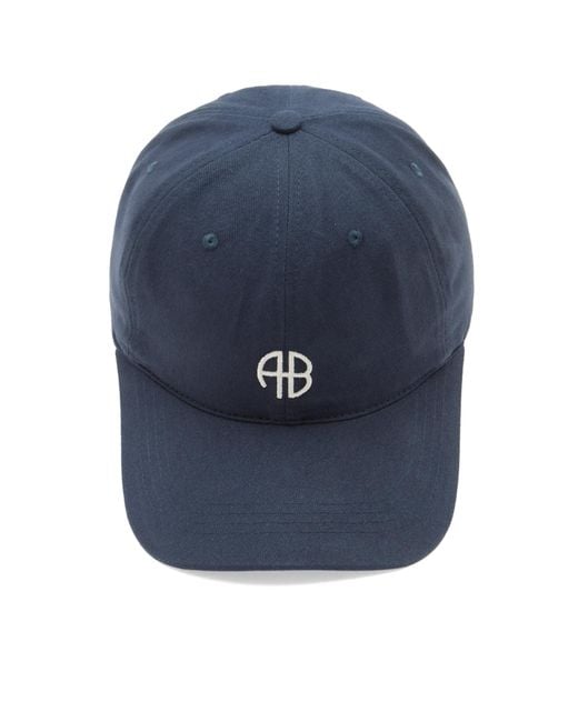 Anine Bing Jeremy Baseball Cap in Blue | Lyst UK