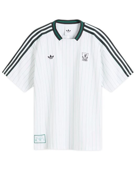 adidas Liverpool Fc Icon Jersey Top in Blue for Men | Lyst UK