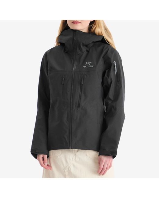 Arc'teryx Alpha Sv Jacket in Black | Lyst UK