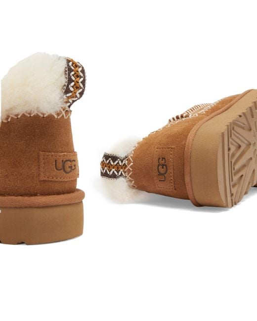 UGG Classic Ultra Mini Alpine in Brown | Lyst