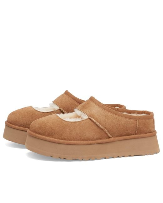 UGG Bea Mary Jane Shoe in Brown | Lyst