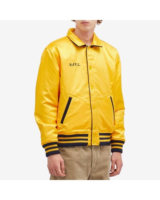 Polo Ralph Lauren Reversible Varsity Jacket in Blue for Men | Lyst