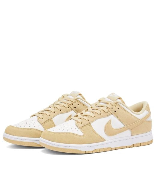 Nike Dunk Low Retro Se Sneaker in White for Men | Lyst