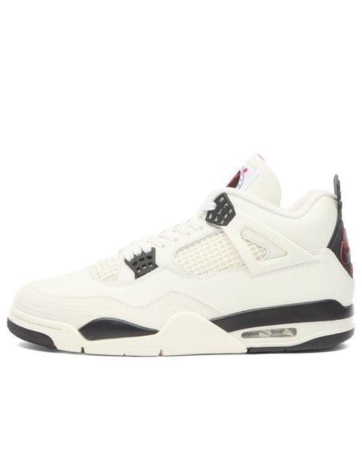 Nike 4 Retro Og Fc Sneaker in White for Men | Lyst UK