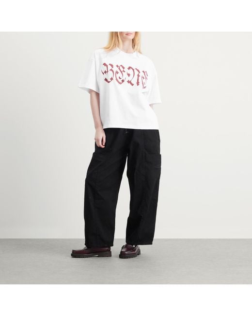 Bene Culture Bene Stars T-Shirt in White | Lyst UK