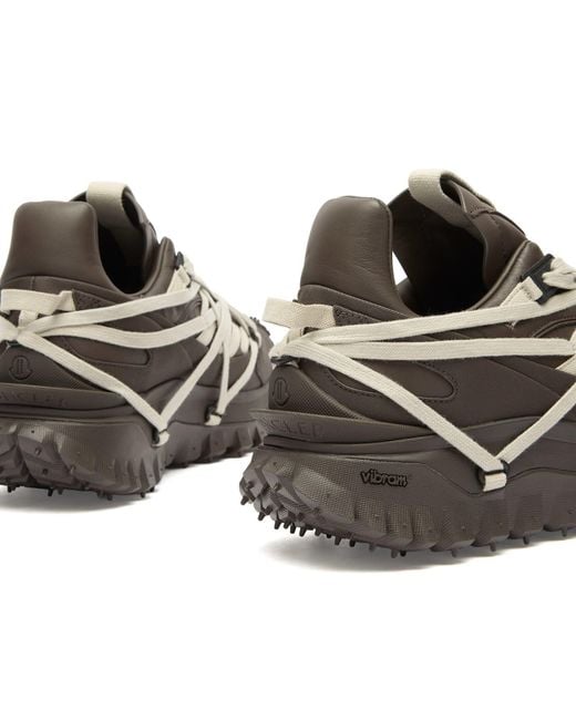 Rick Owens X Moncler Trailgrip Megalace Sneaker in Brown | Lyst Canada