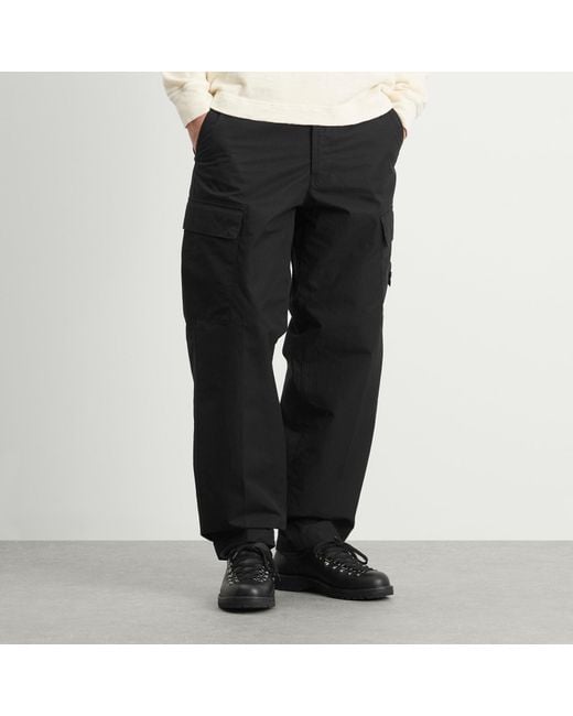 Stone Island Ghost Weatherproof Cotton Canvas Cargo Pants in Black for ...
