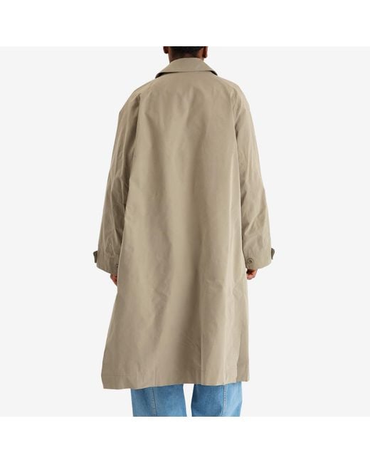 YMC Tyrell Trench Coat in Natural | Lyst