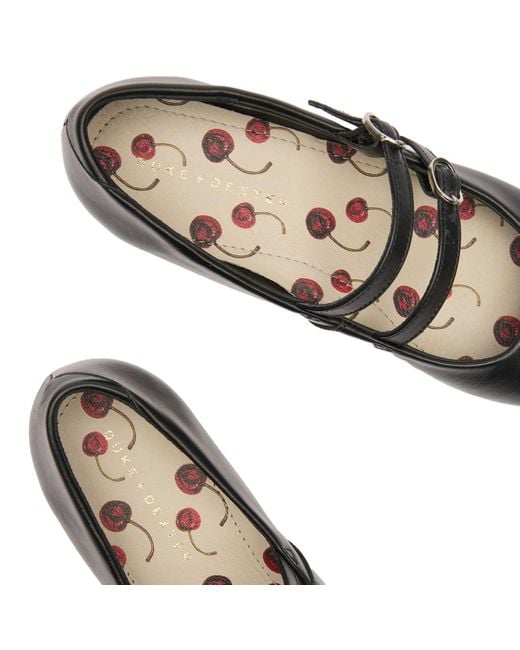 Duke & Dexter Mary Jane Shoe in Black | Lyst UK