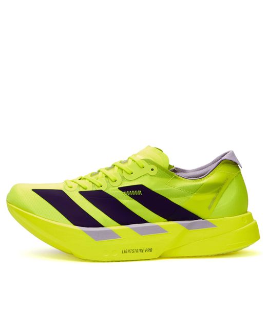 adidas Originals Adidas Adizero Adios Pro 4 Sneaker in Yellow | Lyst