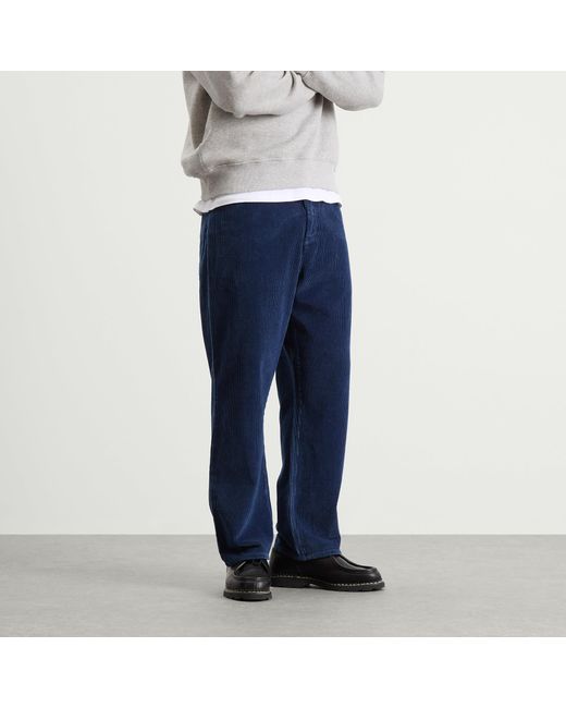 Folk Barrel Leg Pant in Blue for Men | Lyst UK