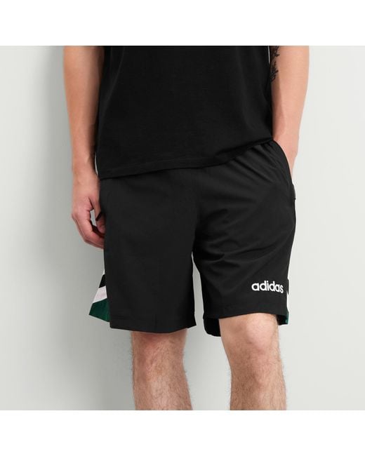 adidas 90S Football Short in Black for Men | Lyst