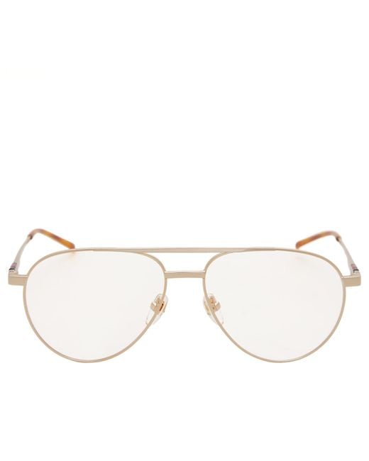 Gucci Gg1679O Optical Glasses in Metallic for Men | Lyst