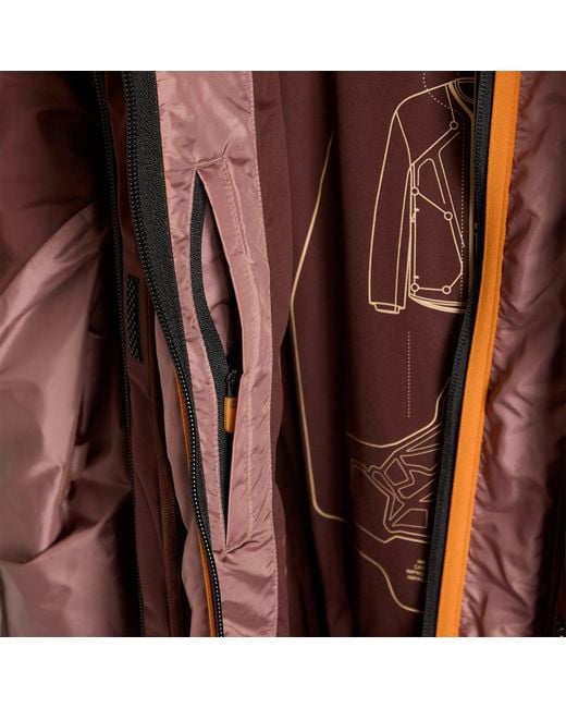 Nike Ispa Adapt Air Jacket in Brown | Lyst