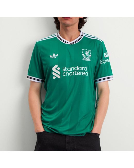 adidas Liverpool Fc 25/26 3Rd Jersey Top in Green | Lyst UK