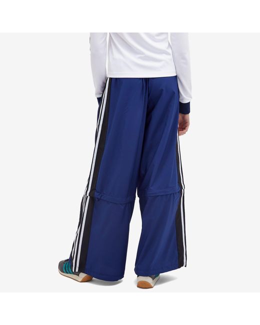 adidas Rasant Oversized Zip Off Track Pants in Blue | Lyst Canada