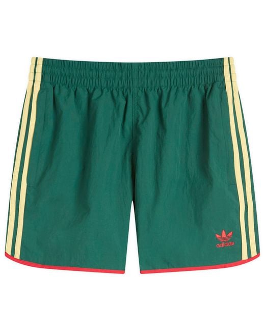 adidas Adicolor Classics Sprinter Shorts in Green for Men | Lyst