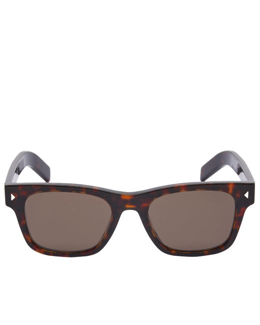 Prada A17S Sunglasses in Brown for Men | Lyst UK