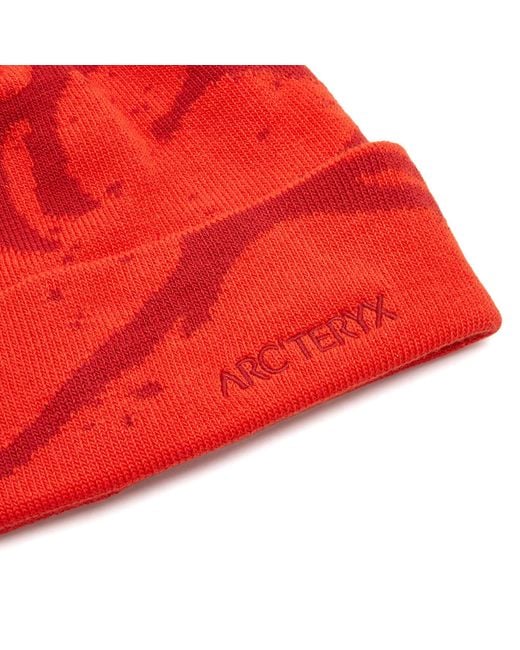 Arc'teryx Arcteryx Grotto Toque in Red for Men | Lyst