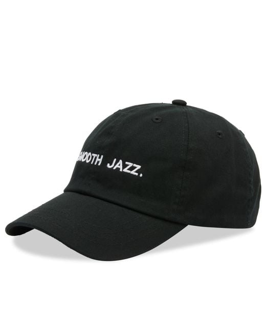 Easy Listening Smooth Jazz Embroidered Cap in Black | Lyst UK