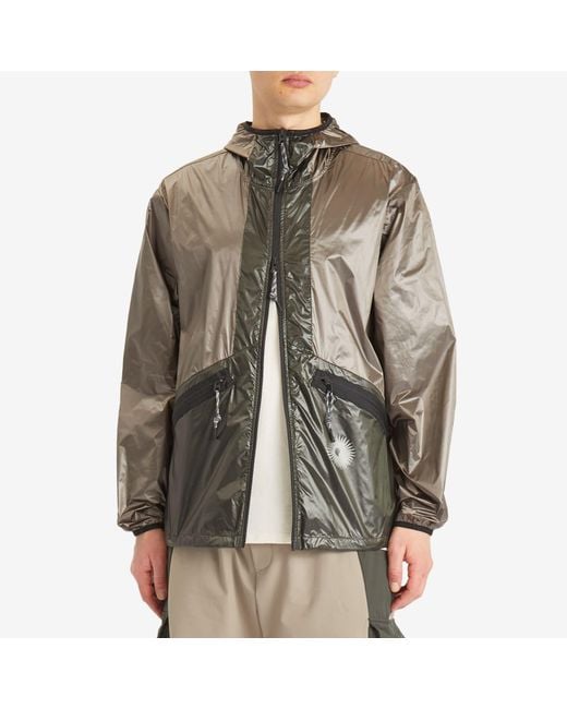 KA_YO_Prototype Windbreaker Jacket in Brown for Men | Lyst