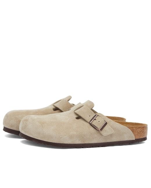 Birkenstock Boston Clog in Brown | Lyst