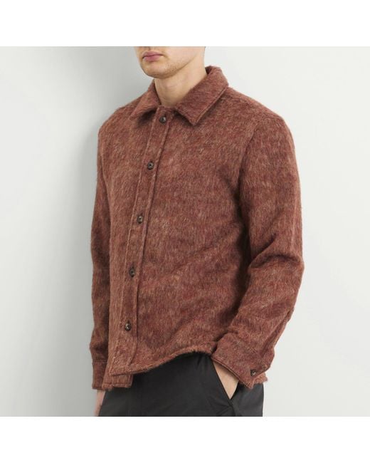 A Kind Of Guise Cullu Overshirt in Brown for Men | Lyst UK