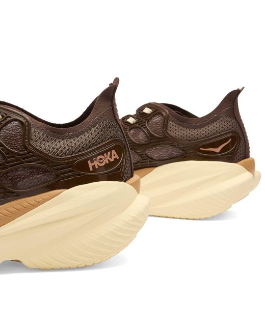 Hoka One One U Mach X Caged Sneaker in Brown | Lyst