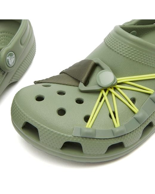 Crocs™ Classic Lockdown Clog in Green | Lyst UK