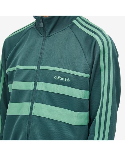 adidas The First Track Top in Green for Men | Lyst UK