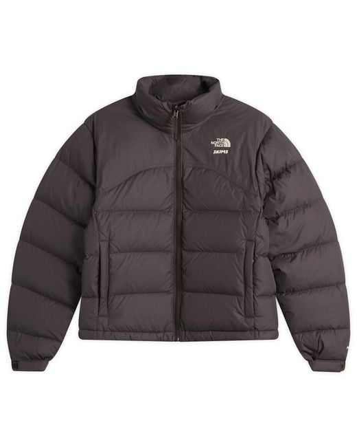 The North Face X Skims 2000 Retro Shrunken Nuptse in Gray | Lyst