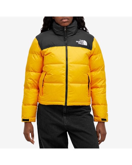 The North Face 1996 Retro Nuptse Jacket in Yellow | Lyst