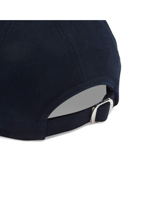 Gucci Frame Logo Cap in Blue for Men | Lyst