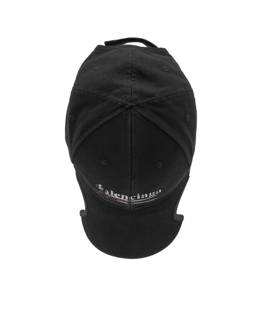 Balenciaga Political Campaign Cap in Black for Men | Lyst