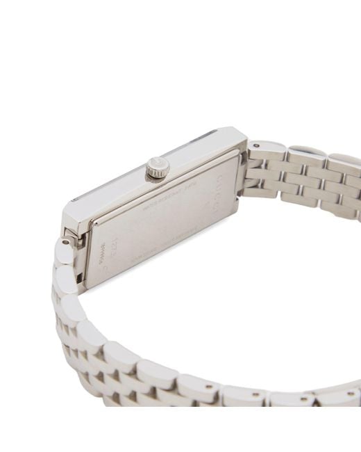 Gucci G-Frame 24Mm Watch in Metallic | Lyst