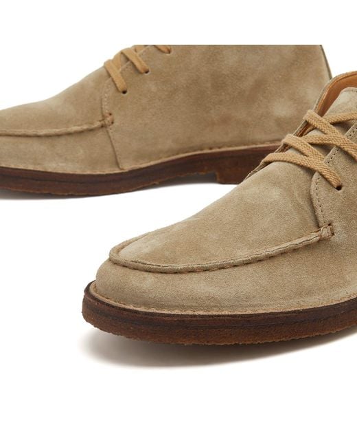 Drake's Crosby Moc Toe Chukka Boot in Brown for Men | Lyst
