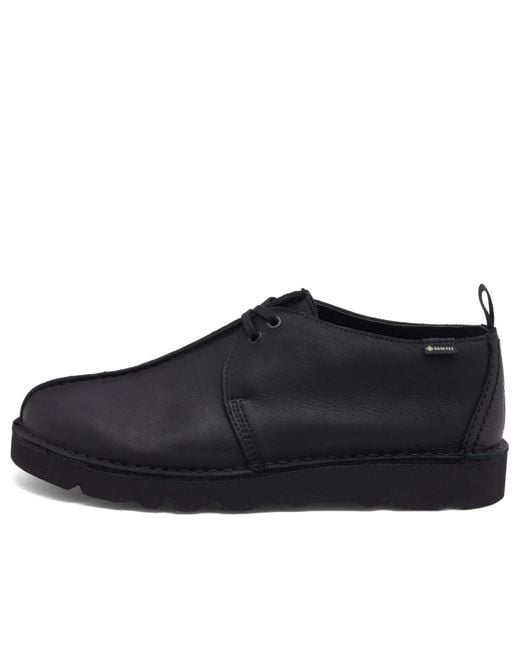 Clarks Desert Trek Gore-Tex in Black for Men | Lyst