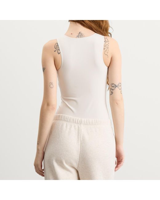 Nike Form Tank Bodysuit in White | Lyst UK