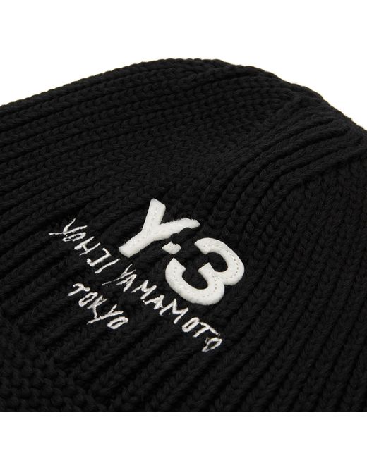 Y-3 Knit Bucket Hat in Black | Lyst UK