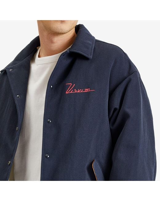 Visvim Westwood Down Team Jacket in Blue for Men | Lyst