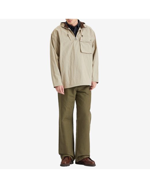 Barbour Re-Engineered Durham Hooded Overshirt in Natural for Men | Lyst UK