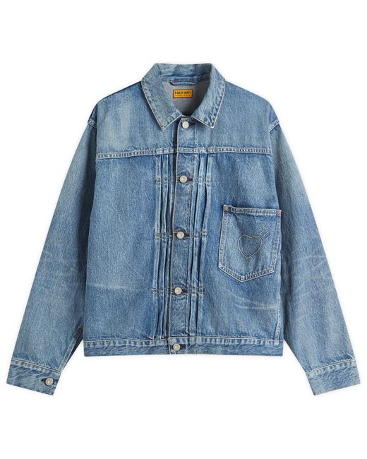 Human Made Denim Future Work Jacket in Blue for Men | Lyst