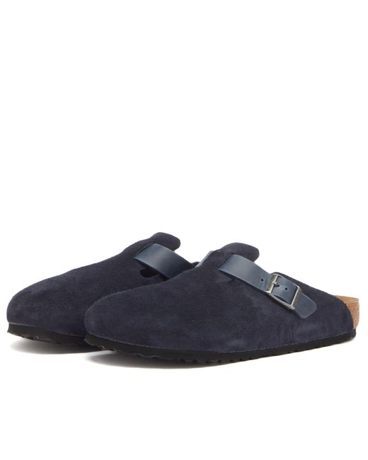Birkenstock Boston Clog in Blue for Men | Lyst