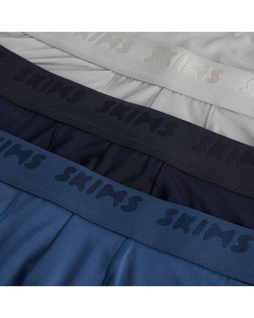 Skims Stretch 3 Inch Boxer Brief 3 Pack in Blue for Men | Lyst UK