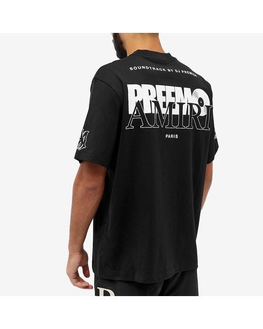 Amiri Preemo T-shirt in Black for Men | Lyst