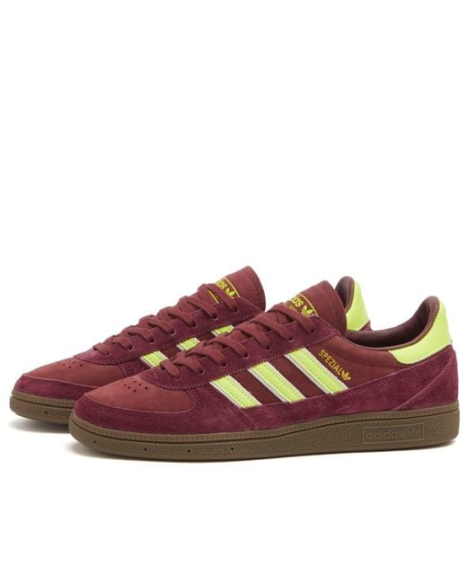 adidas Handball Spezial Wm Sneaker Shadow//Off in Red | Lyst