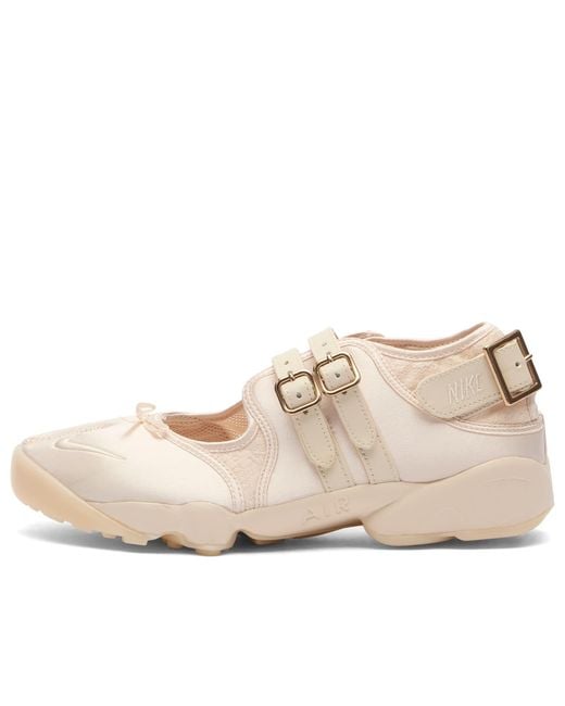 Nike Rift Buckle Sneakers in Natural | Lyst UK