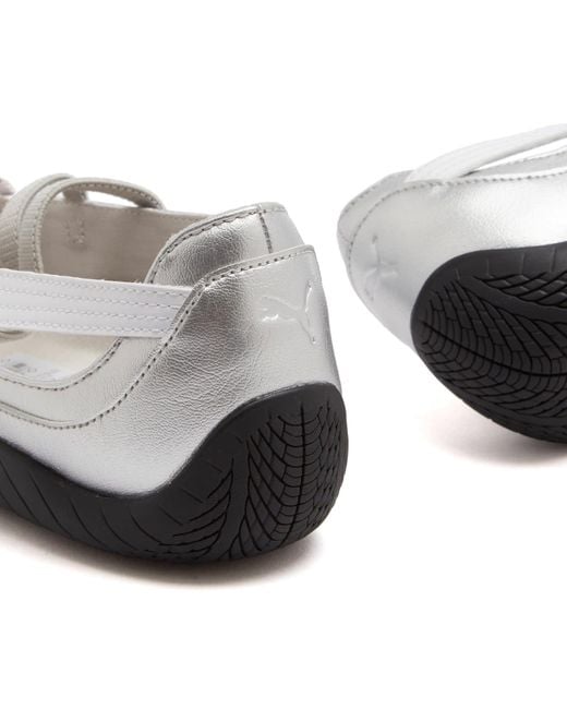 PUMA Speedcat Ballet Metallic Wns in White | Lyst